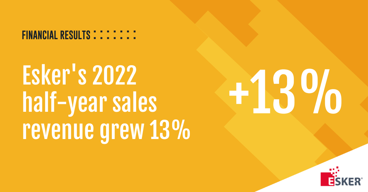 Esker 2022 Half-Year Results